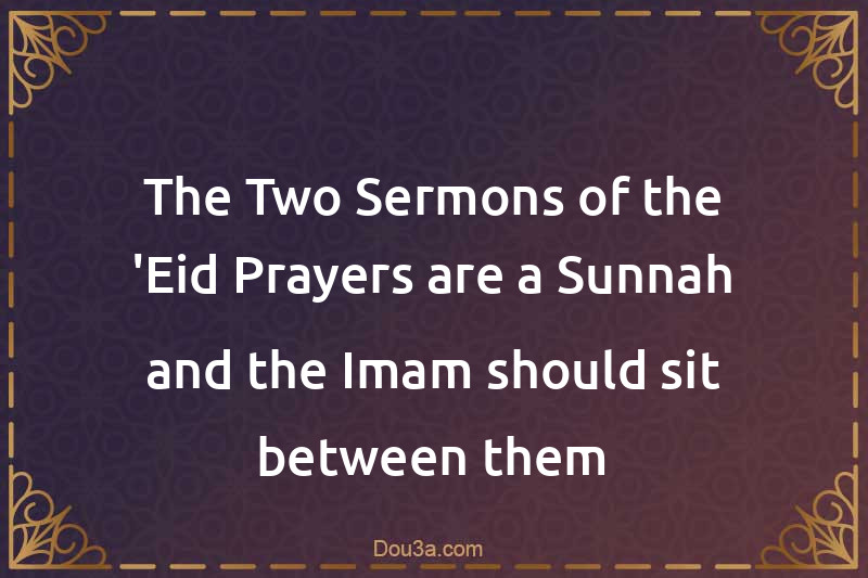 THE FRIDAY PRAYER AND THE TWO 'EID PRAYERS